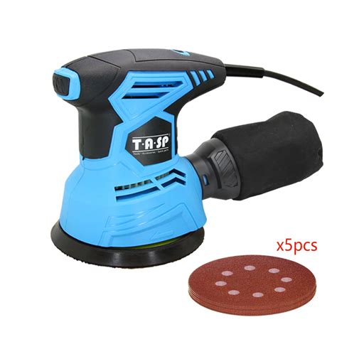 230v 300w 무작위 궤도 샌더 가변 속도 로터리 샌딩 머신 목공 도구 집진 백 And 5 사포전기사포 Aliexpress