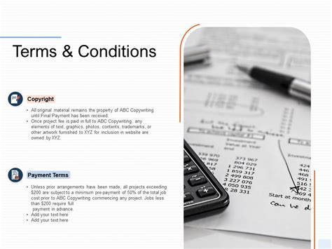 Terms And Conditions Ppt Powerpoint Presentation Infographic Template Templates Powerpoint