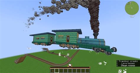 I Made A Flying Train Using Steam N Rails R Createmod