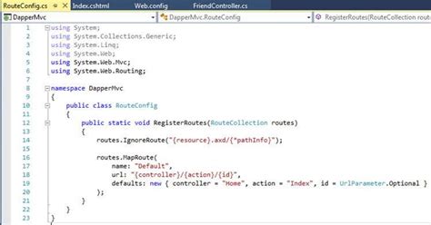Aspnet Mvc Crud With Dapper Micro Orm