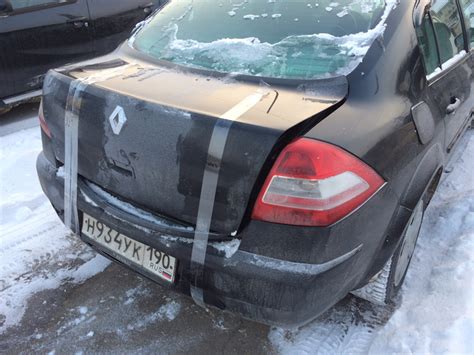 №213 — С первым рабочим днём — Renault Megane Ii 1 6 л 2006 года ДТП Drive2