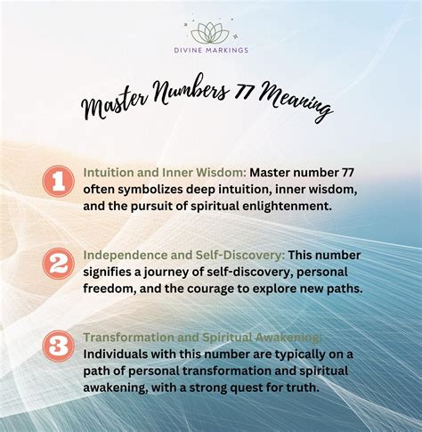 Master Number 77 Meaning [numerology Of Inner Wisdom] Divine Markings
