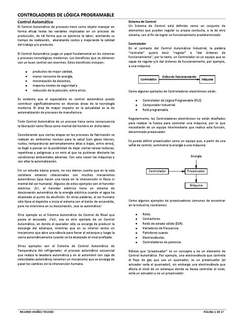 Ge Controladores De LÓgica Programable Pdf Controlador Lógico Programable Sensor