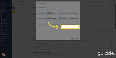 Create A Custom Message Template