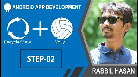 Android Recyclerview Volley Tutorial Class 348 Step 02 Recyclerview