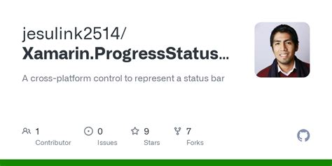 Github Jesulink Xamarin Progressstatusbar A Cross Platform Control To Represent A Status Bar