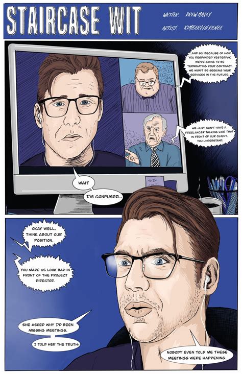 [promo] staircase wit script by me art by kimberlyn renee r comicwriting