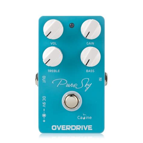 Caline Cp 12 Pure Sky Od Overdrive True Bypass Stompbox Mini Effects 4