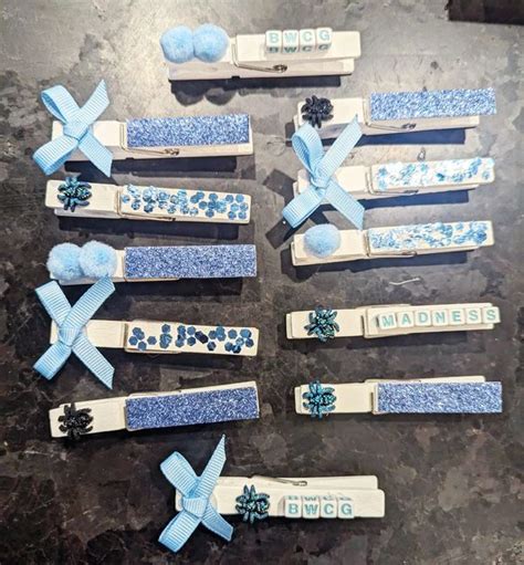 All About Cheer Pins I Used Glitter Scrapbook Paper For The First