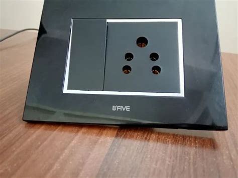 Electrical Socket Black Colour Module Size 2 Module At ₹ 30piece In