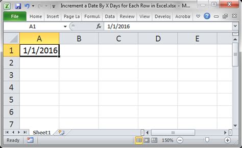 Increment A Date By X Days For Each Row In Excel TeachExcel Com