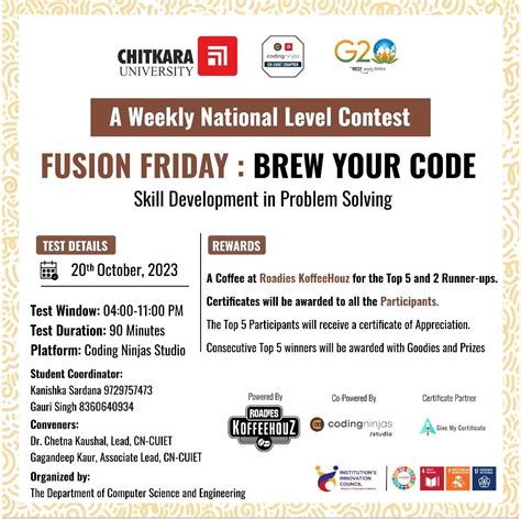 Coding Ninjas Cuiet On Linkedin Codingninjas Cncuiet