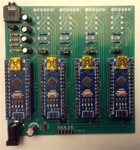 Arduino Nano Multi Pot Fm And String Synthesis Simple Diy Electronic
