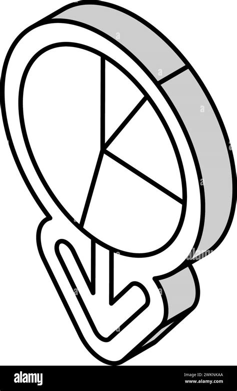 Diagram Loading Statistical Data Isometric Icon Vector Illustration Stock Vector Image And Art Alamy