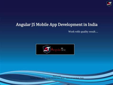 Ppt Angular Js Mobile App Development In India Angulartric