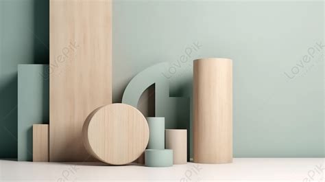 현대 미니멀리스트 모형 추상적 기하학적 배경에 3d 렌더링된 실린더 연단 리스 배경 연단 배경 추상적 배경 이미지 Hd 리스 연단 추상적 배경 사진 무료 다운로드