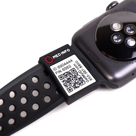 Myid Qr Code Black Sleeve Medical Id Emergency Id Australia