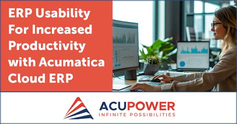 Why We Believe Acumatica Is The Easiest Erp System To Use Erp Cloud Blog