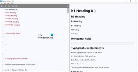Best Free Markdown Editor Software For Windows Pc