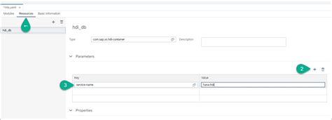 create a database multi target application with sap hana service for