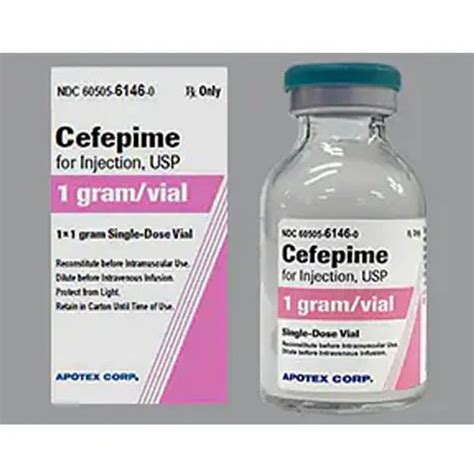 Cefepime Injection Ip 1 Gm At ₹ 115 Piece In Mumbai Id 2851931694073