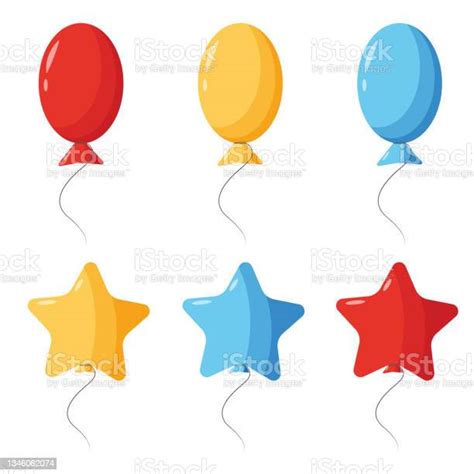 흰색 배경에 휴가를 장식하기위한 벡터 젤 풍선의 무리 공중에 떠있는 풍선 생일 파티 와 축하를위한 컬러 선물 장식 Film Festival에 대한 스톡 벡터 아트 및 기타