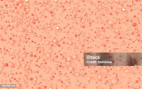 액체 방울 기포 또는 분자 원자 조각의 추상적 인 구성 생물학 물리학 또는 Chymistry 추상적 인 배경 혼돈의 분산 색종이 구 3d 렌더링 0명에 대한 스톡 사진 및