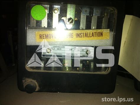 12hfa51a43h Ge General Electric Hfa Multi Contact Auxiliary Relay 625vdc