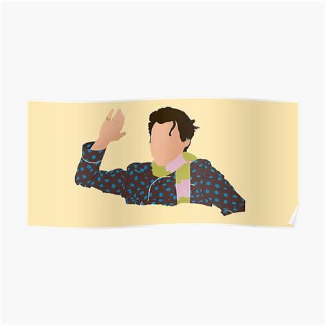 Harry Styles Duvet Poster For Sale By Stickersyndrome Redbubble