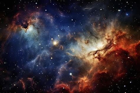 Premium AI Image Planets Stars And Galaxies In Outer Space Showing