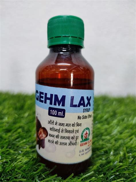Gehm Lax Syrup 100ml Liquid At ₹ 65 Bottle In Indore Id 25748460848