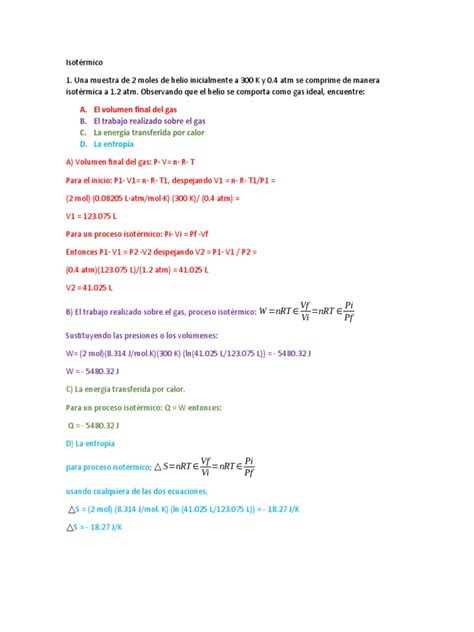 Procesos Termodinamicos Pdf