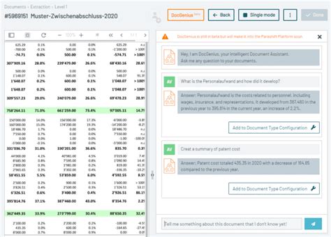 AI Data Extraction Parashift Intelligent Document Processing