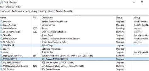 C How Sql Server Service Can Be Activated In Local Application