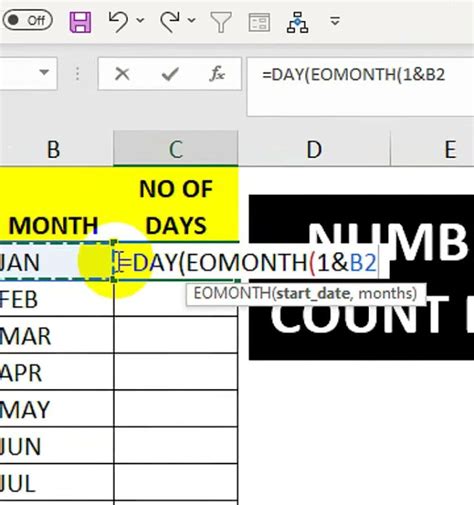 how to count days in excel shorts youtubeshorts advanceexcel microsoftexcel mexcel excel