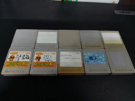 Gamecube Memory Card Video Gaming Video Games Nintendo On Carousell