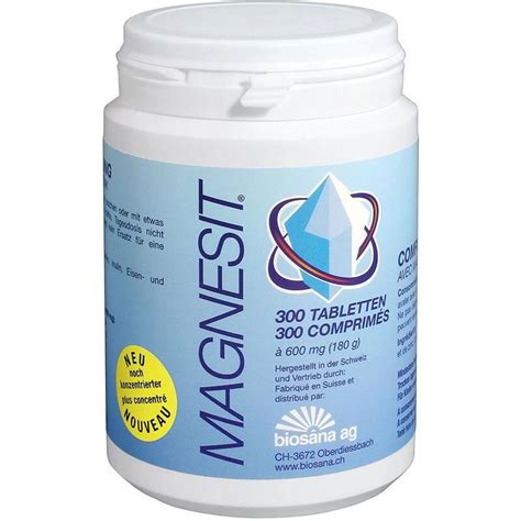 Biosana Magnesit Mineral Salt Tablets Concentrated 300 Pcs Buy Kanela