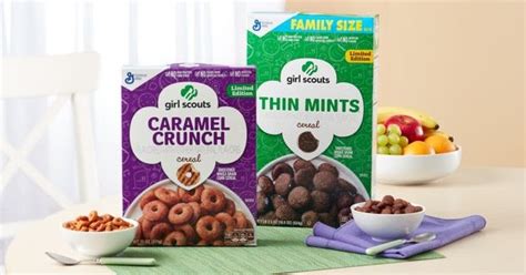New Girl Scout Thin Mint Cereal Now Available