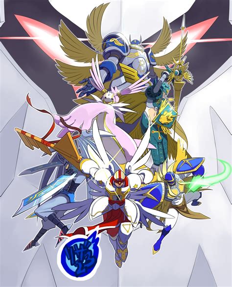 Cherubimon Cherubimon Virtue Clavisangemon Dominimon Ofanimon Seraphimon Slashangemon