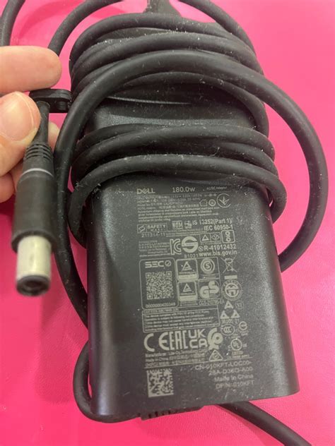 Dell Laptop Charger 180w Computers Tech Parts Accessories Chargers On Carousell