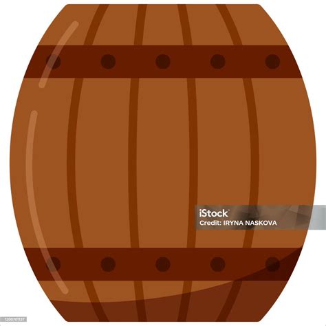 나무 알코올 배럴 음료 용기 흰색 배경에 고립 된 술 통 아이콘 벡터에 대한 스톡 벡터 아트 및 기타 이미지 벡터 와인 통 배럴 Istock