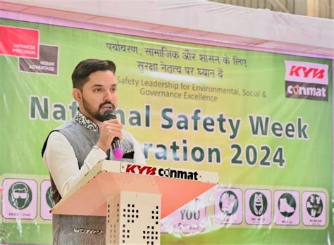 Jm Suthar On Linkedin Glimpse Of National Safety Day Celebrations 2024 At Kyb Conmat Pvt