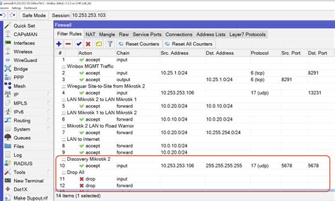 Firewall Podstawy Konfiguracja Mikrotik Router OS NET ADMIN PRO