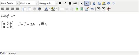 Mvc Inserting Mathematical Symbols Into Tinymce 4 Stack