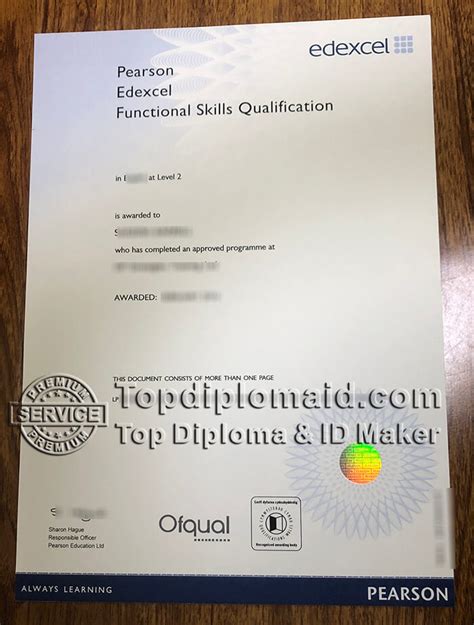 Order An Edexcel Functional Skills Mathematics Level 2 Certificate Online