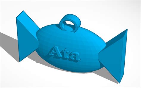 3d Design The Keychain Tinkercad