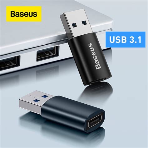 Baseus Mini Otg Adaptor Usb To Type C Ingenuity Series Baseus