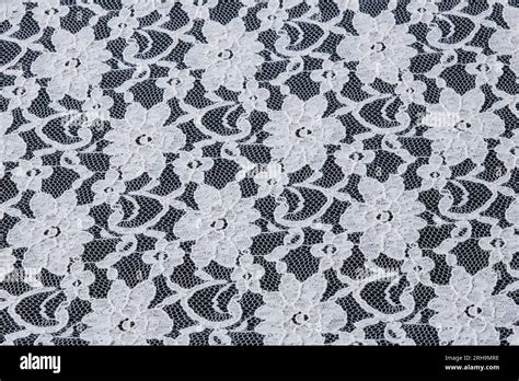 Fabric Texture Mesh Texture Flower Fabric Texture String Texture Mesh Cloth Black Synthetic