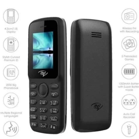 Itel It Dual Sim Wireless Fm Mah Black Kingsoaks Technology
