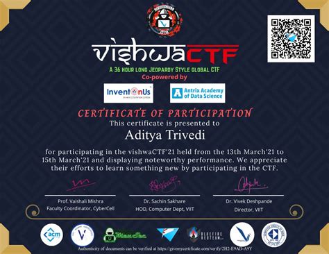 Aditya Trivedi On Linkedin Vishwactf2021 Capturetheflag Ctf Cybersecurity